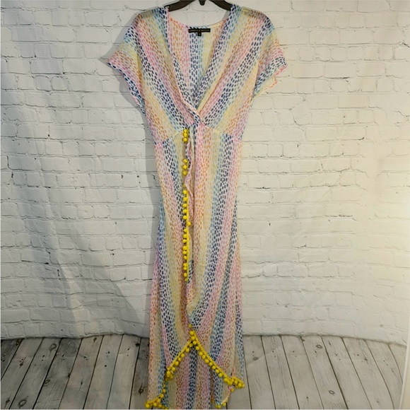 America & Beyond | Swim | America Beyond Sheer Beach Coverup | Poshmark